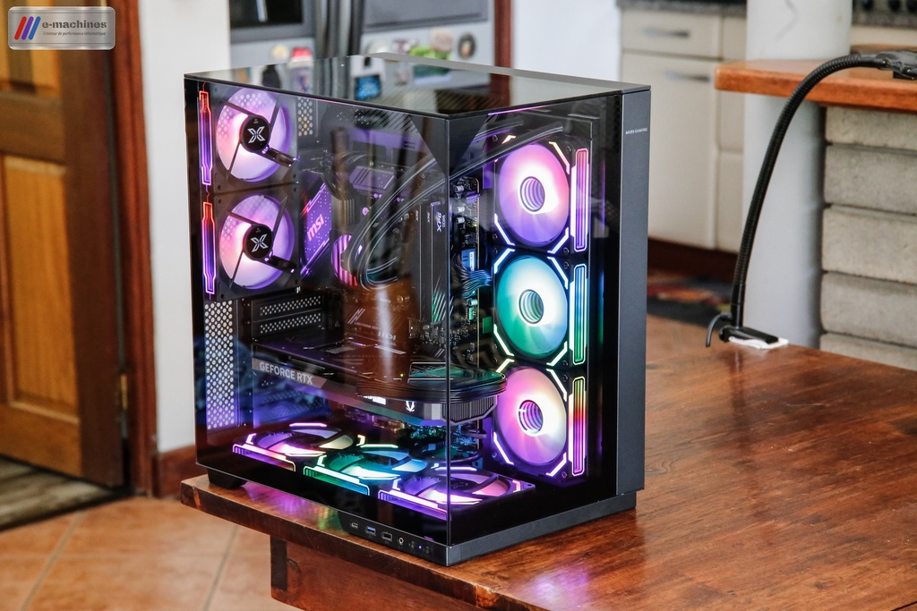 Cube Mars Gaming MC-3GF noir Ryzen 7800X3D et RTX 5070Ti 16Go | E ...